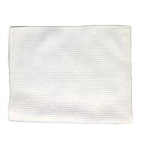 China WHITE Waffle Weave Tea Towel Sublimation Blank Kitchen Towel for Custom Printing for sale
