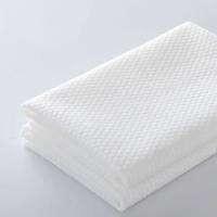 China Customer Logo Disposable Towels for Beauty Salon Barber White OEM Bathroom Towel for sale