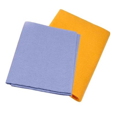 China Effortlessly Clean Your Kitchen with Sustainable Super Absorbent Orange Drying Towel for sale