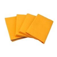 China Effortlessly Clean Your Kitchen with Sustainable Super Absorbent Orange Drying Towel for sale