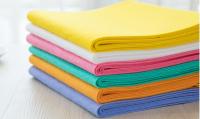China Effortlessly Clean Your Kitchen with Sustainable Super Absorbent Orange Drying Towel for sale