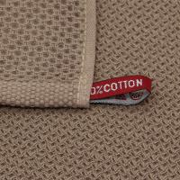 China Highly Absorbent 100% Cotton Kitchen Towels Waffle Weave for Baristas and Tea Lovers for sale