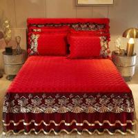 China 4 Piece Flat Sheet Pillowcase Bedspread Luxury Embroidered Bedding Set for Hotel for sale