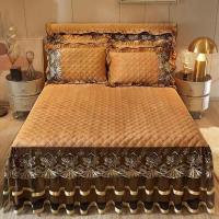 China 4 Piece Flat Sheet Pillowcase Bedspread Luxury Embroidered Bedding Set for Hotel for sale