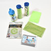 China Nonwoven Double Layers Polyester Quick Dry Sports Cool Towel for Instant Refreshment for sale