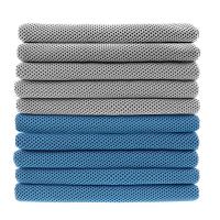 China Logo Red Microfiber Sports Gym Instant Cooling Towel 30*100cm or Custom Size Red Color for sale
