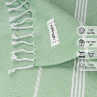 China Personalized Super Absorbent Oversized Cotton Beach Towel Sustainable and Lightweight for sale