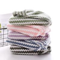China Square Magic Super Absorbent Microfiber Hair Towel Wrap for Women Quick Dry Turban Wraps Hair Drying Towel for sale