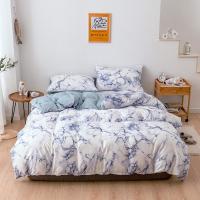 China Luxury Hotel Fitted Cotton Bed Sheet Bedding Set in AU/EU/US and Customized Sizes for sale