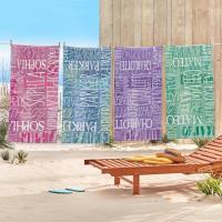 China Summer Pool Essential Custom Printed Pool Beach Towels in Soft Microfiber Material for sale