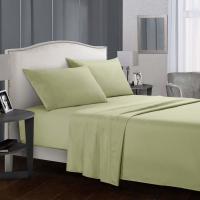 China Rotary Screen Printing Soft Microfiber Fabric Bedding Set 2PCS Per Set for Your Bedroom for sale