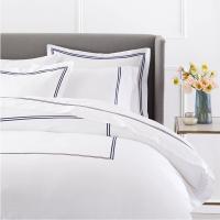 China European and American Style 400TC Luxury Embroidered Duvet Cover Set for Queen Size Bed for sale