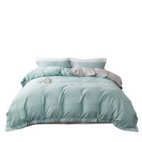 China Comfortable Cotton Duvet Cover Set for Home Hotel Hospital School Solid Pattern for sale