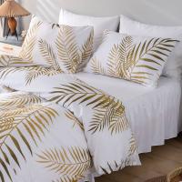 China Printed 3 Pieces Bedding Set for King Size Bed Duvet Cover Set and Designer Bed Sheet for sale
