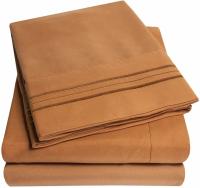 China Microfiber Bed Sheet Set for Solid Color Comforter Bedding in Canada and Mexico Market for sale