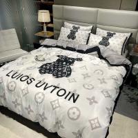 China Queen-Size Brushed Cotton 4-in-1 Bedding Set The Ultimate Choice for a Trendy Bedroom for sale