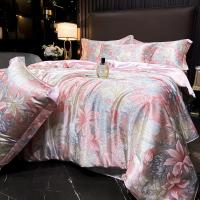 China Diagonal Printing Mulberry Silk Fitted Sheet Set for 100% Silk Bedding in Market for sale