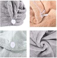 China T/T Payment Term BSCI Microfiber Hair Towel Wrap Women Magic Rapid Hair Drying Towel for sale
