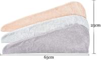 China T/T Payment Term BSCI Microfiber Hair Towel Wrap Women Magic Rapid Hair Drying Towel for sale