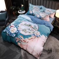 China Fashionable Washed Tencel Bedsheets Sets Bedding Set Eco-friendly and Soft Hand Feel for sale