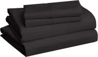 China Sustainable Bedding Set Plain Craft Pillowcase Bed Sheet with Fitted Sheet and Bed Cover for sale