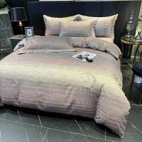 China 1 Cover 1flat Sheet /bedsheet 2pillowcase Pink Egyptian Cotton Bedding Set for Home Baby for sale