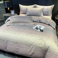 China 1 Cover 1flat Sheet /bedsheet 2pillowcase Pink Egyptian Cotton Bedding Set for Home Baby for sale