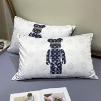 China White Bear Bed Sheet Bedding Set for Hotel Baby Home Made of 100% Polyester Fabric for sale
