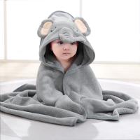 China Colors Newborn Animal Baby Hooded Bath Towel Plain with Materials and Digital Print for sale