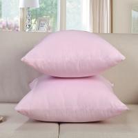China Custom Logo Accepted Floral Print Bedding Throw for Hotel Indoor Decorative Pillows for sale