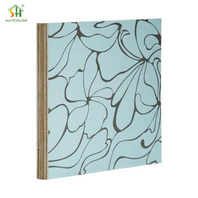 China Eco Friendly Melamine Plywood Board for Interior Exterior Decoration Use for sale