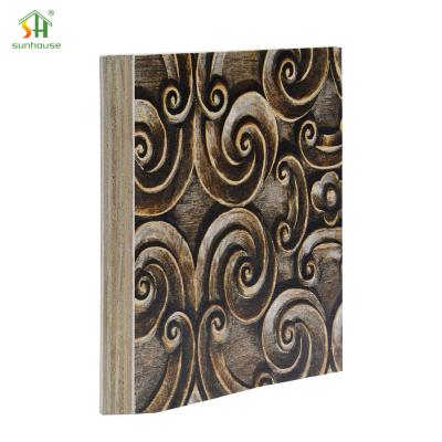 China Melamine Plywood Melamine Plywood Board for Interior Exterior Decoration Use for sale