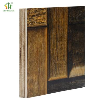 China Waterproof Melamine Board Interior Exterior Decoration Use for Building Construction Application Use for sale