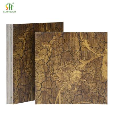 China Melamine Plywood Melamine Plywood Board for Interior Exterior Decoration Use for sale