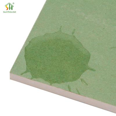 China Moisture Resistant Acoustic Lightweight Gypsum Plaster Board Panel for Interior Exterior Decoration Use for sale