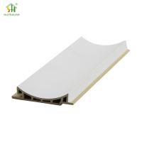 China 3D Embossed WPC Wall Panel for Exterior Wall Cladding System Application for sale