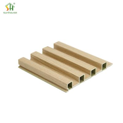 China Waterproof WPC Wall Panel for Home Building Renovation Project Application for sale