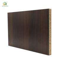China Waterproof White Laminated Melamine Particleboard Panel for Interior Exterior Decoration Use for sale