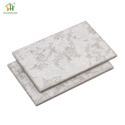 China Decorative Fiber Cement Fiber Cement Board Panel for Interior Exterior Decoration Use for sale