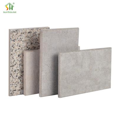 China Moisture Resistant Cement Panel Interior Exterior Decoration Use for Building Construction Application Use for sale