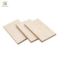 China Veneer Melamine MDF Melamine MDF Board for Interior Exterior Decoration Use for sale