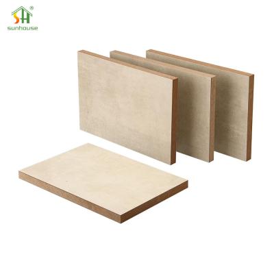 China Moisture Resistant MDF Melamine MDF Board for Interior Exterior Decoration Use for sale