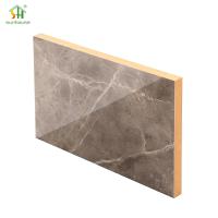 China Laminated Melamine MDF Melamine MDF Board for Interior Exterior Decoration Use for sale