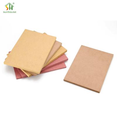 China MDF Melamine MDF Board Interior Exterior Decoration Use for Building Construction Application Use for sale