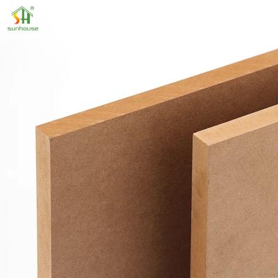 China Melamine MDF Melamine MDF Board Interior Exterior Decoration Use for Building Construction Application Use for sale