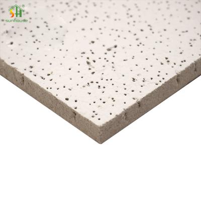 China Fire Rated Acoustic Mineral Fiber Ceiling Tile Board for Interior Exterior Decoration Use for sale