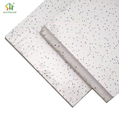 China Fire Rated Mineral Fiber Ceiling Tile Board for Interior Exterior Decoration Use for sale