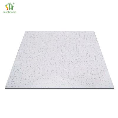 China Mineral Fiber Ceiling Tile Board Interior Exterior Decoration Use for Building Construction Application Use for sale