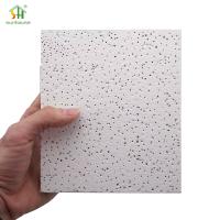 China Mineral Fiber Ceiling Tile Board Interior Exterior Decoration Use for Building Construction Application Use for sale