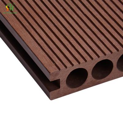 China Waterproof UV Resistant WPC WPC Deck Flooring Board for sale